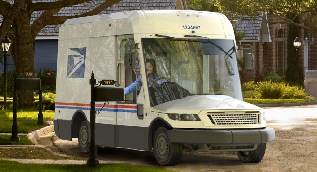 US Postal Service Delivers Futuristic Next-Gen Delivery Vehicle 2024 ...